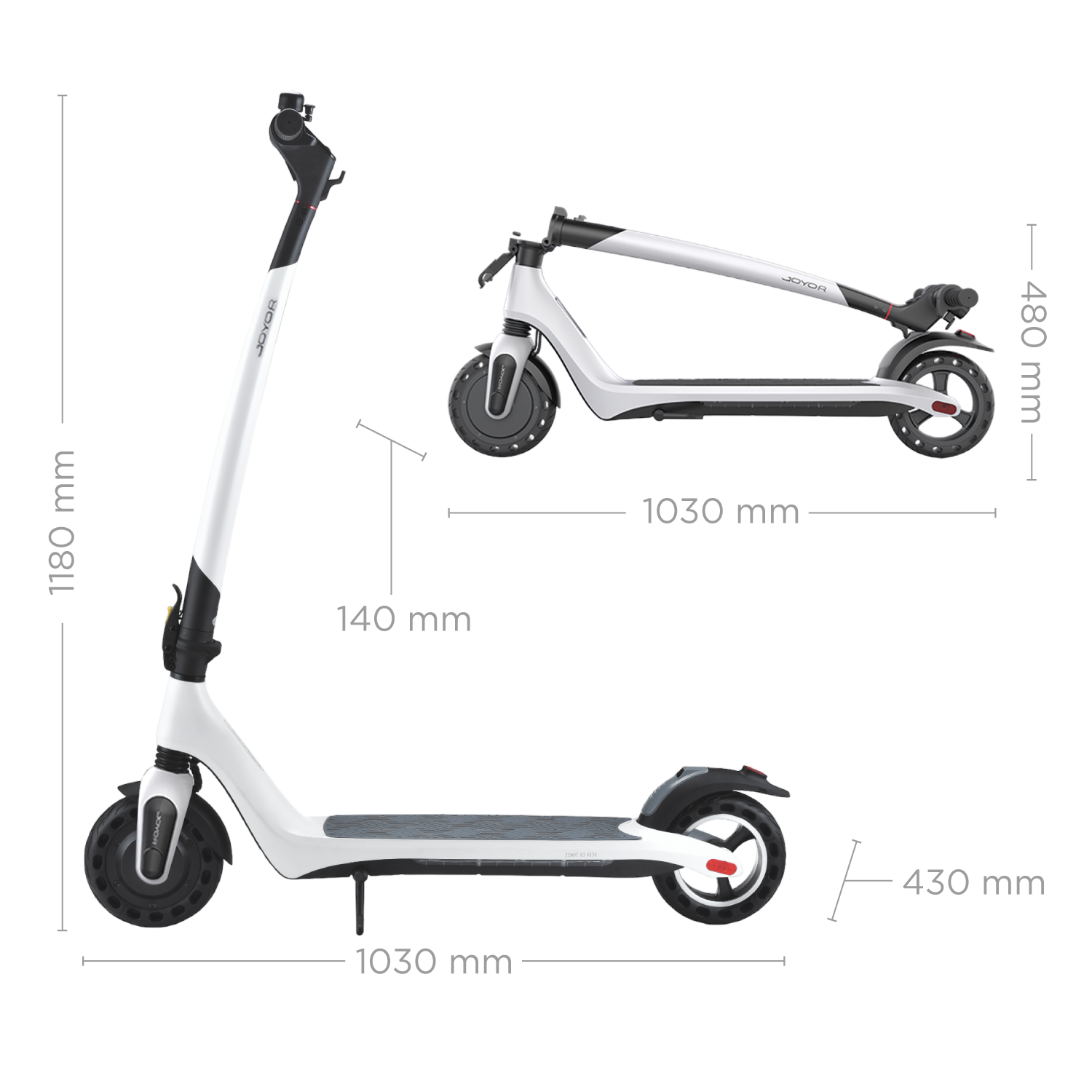 Joyor A3 Electric Scooter - Stylish, Lightweight & Reliable – Joyor ...